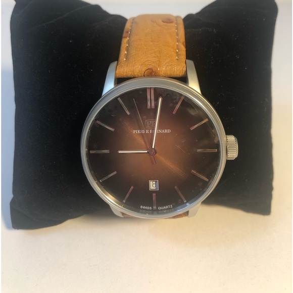 Pierre Bernard | Accessories | Nib Pierre Bernard Swiss Quartz Watch ...